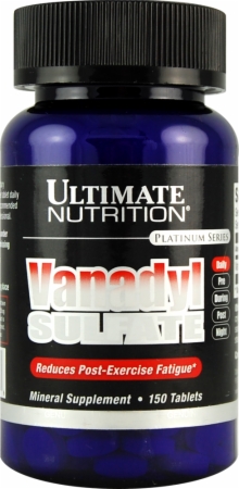 Ultimate Nutrition Vanadyl Sulfate – 10mg/150 Tablets | Blogfish