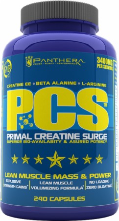 Panthera Pharma Primal Creatine Surge – 240 Capsules | Milium