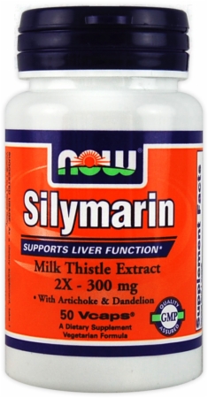 Now Silymarin 2x – 300mg/50 Vcaps | Total Supplements