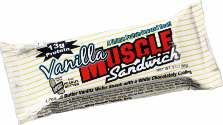 Muscle Foods Muscle Sandwich – 12 Bars – Peanut Butter Graham Cracker ...