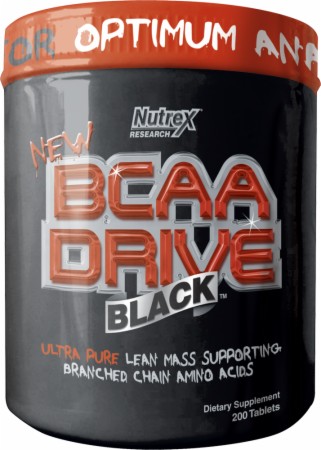 Nutrex Bcaa Drive Black – 200 Tablets | Milium